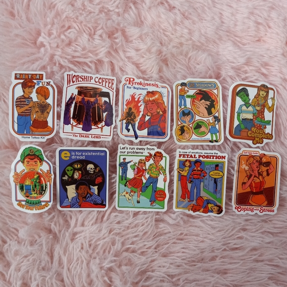 Hot Topic | Accessories | Sarcastic Meme Hilarious Aliensticker Pack Of ...